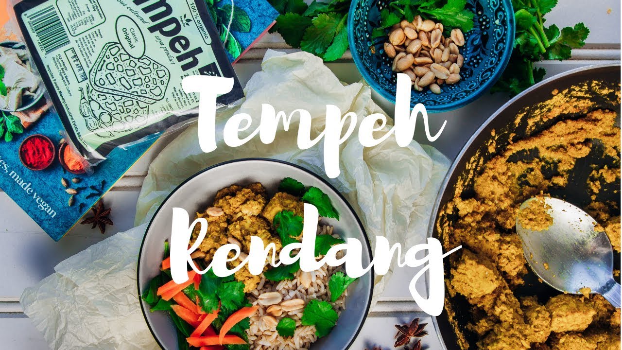 Tempeh Rendang from Jackfruit & Blue Ginger - YouTube