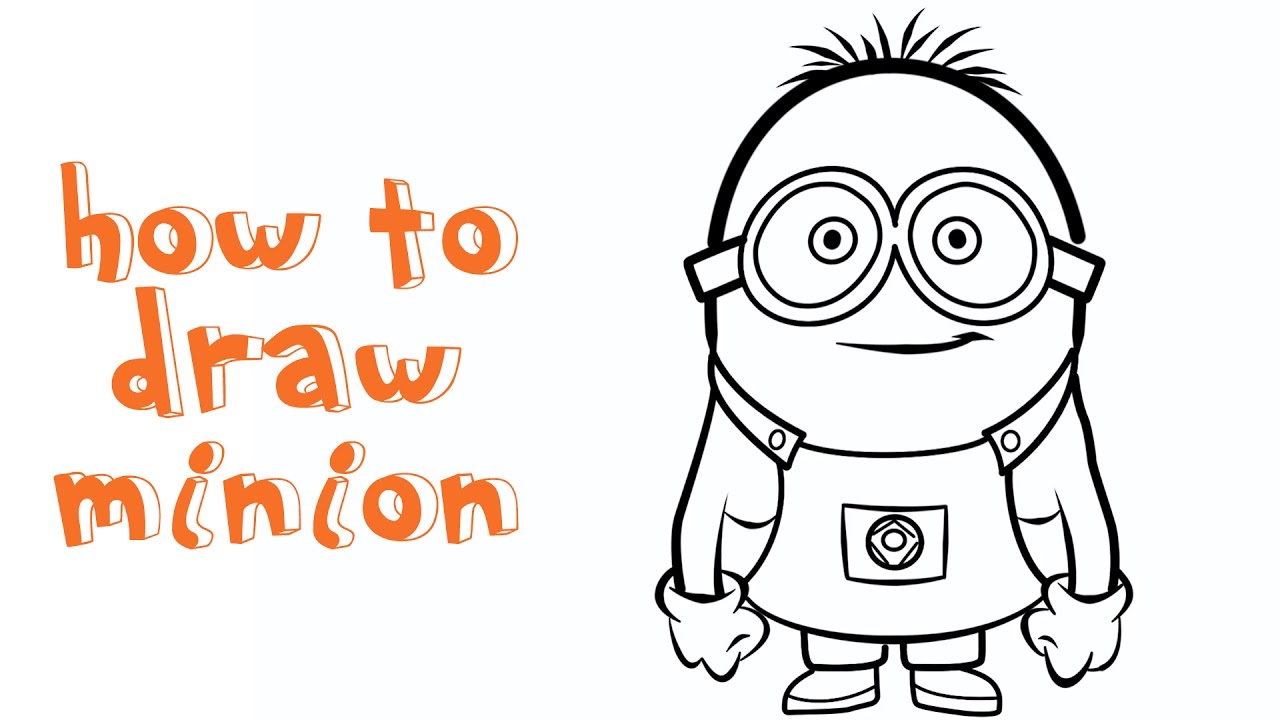 Painting Minon | Learn to draw for for Kids | Step by Step Minon - YouTube