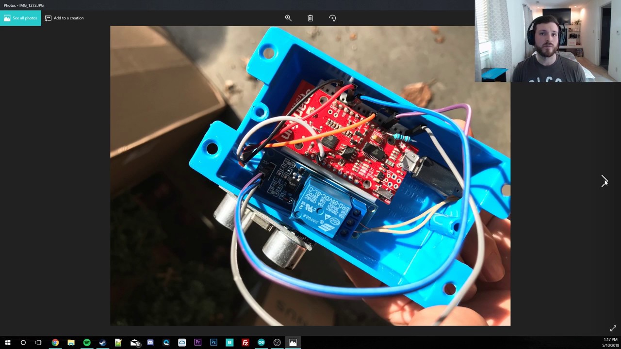 Esp8266 Wireless Garage Door Opener Youtube