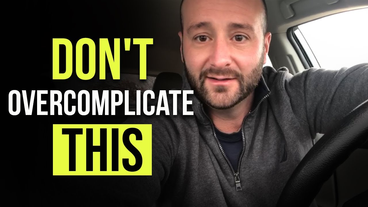 Don't Overcomplicate This - YouTube