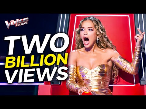 Over 2 BILLION VIEWS! The GREATEST Blind Auditions in The Voice History!