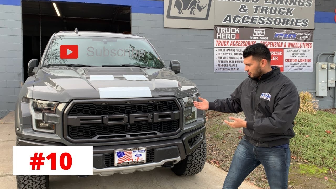 2020 FORD RAPTOR WALK AROUND AND CUSTOM ACCESSORY - YouTube