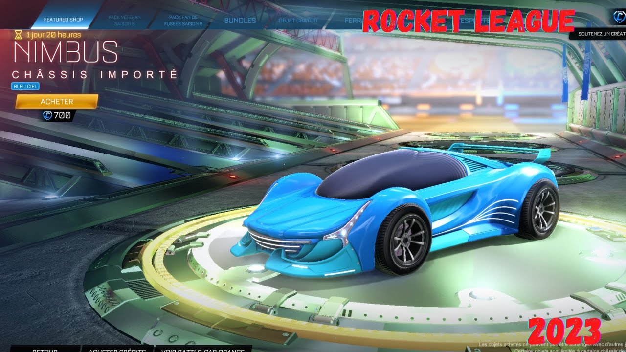 *NEW* NIMBUS AUTO BOUTIQUE 25 FEVRIER 2023 ROCKET LEAGUE ITEM SHOP ...