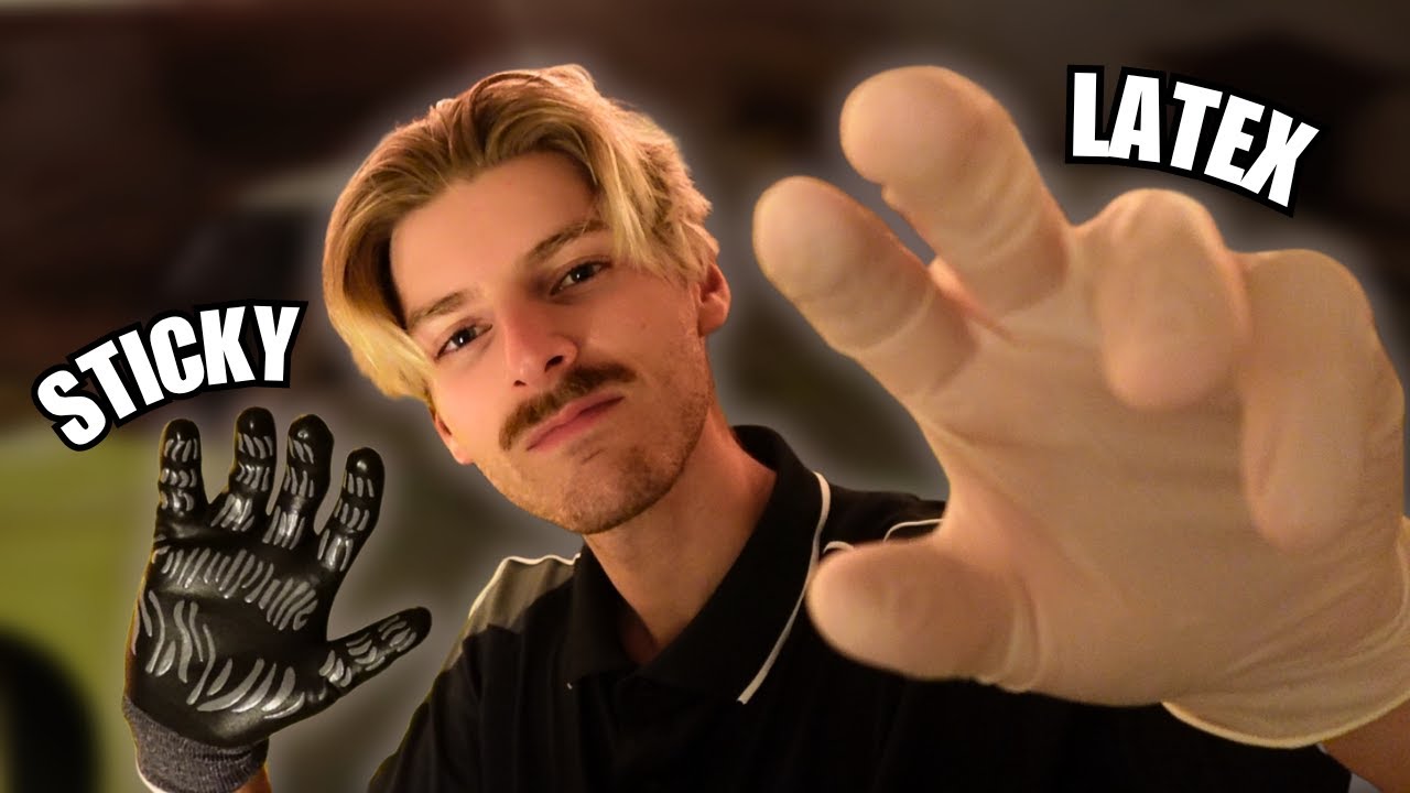 Ultimate Glove Sounds | STICKY & LATEX GLOVES ASMR - YouTube
