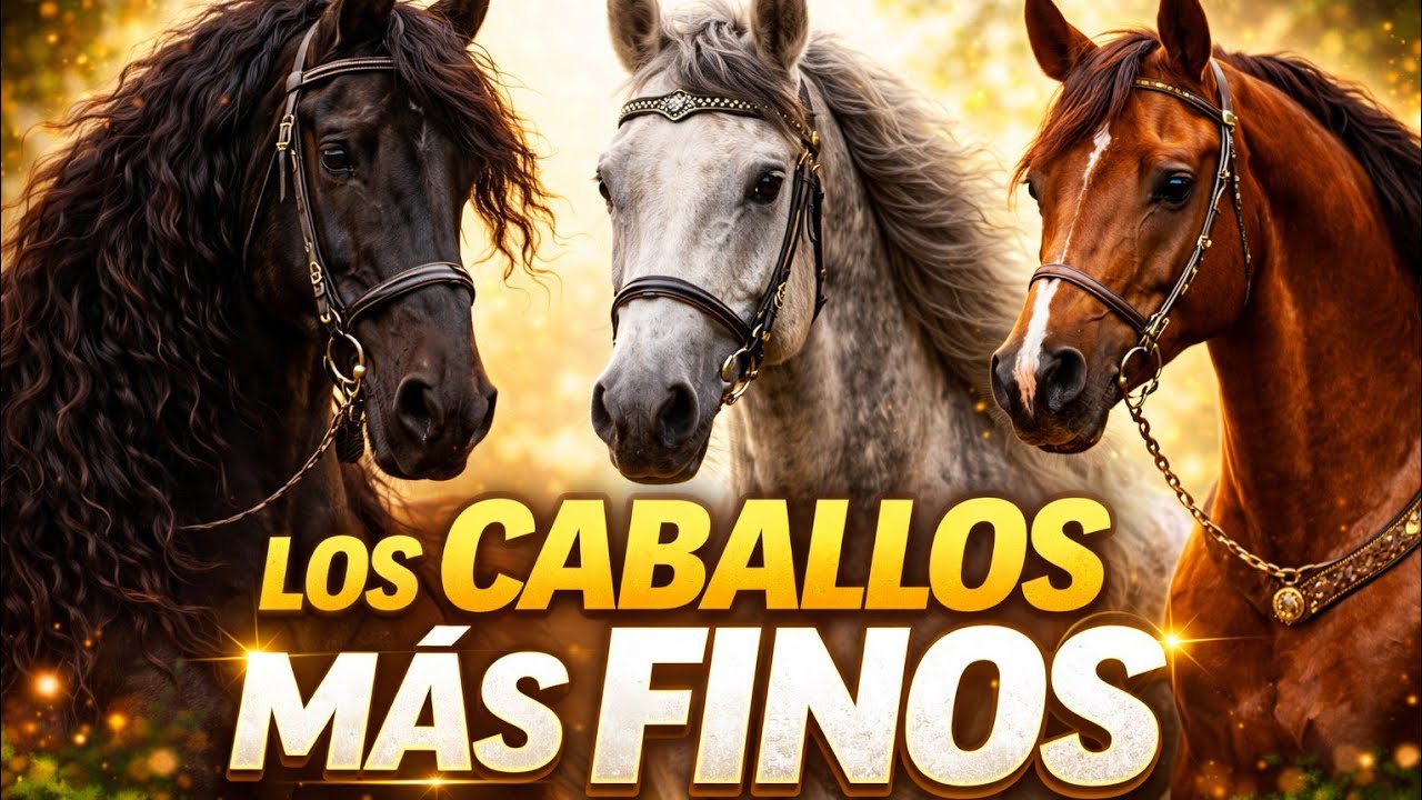 ESTOS SON LOS CABALLOS DE PORTE MÁS FINO 🐎💰#caballos #horse #caballo ...