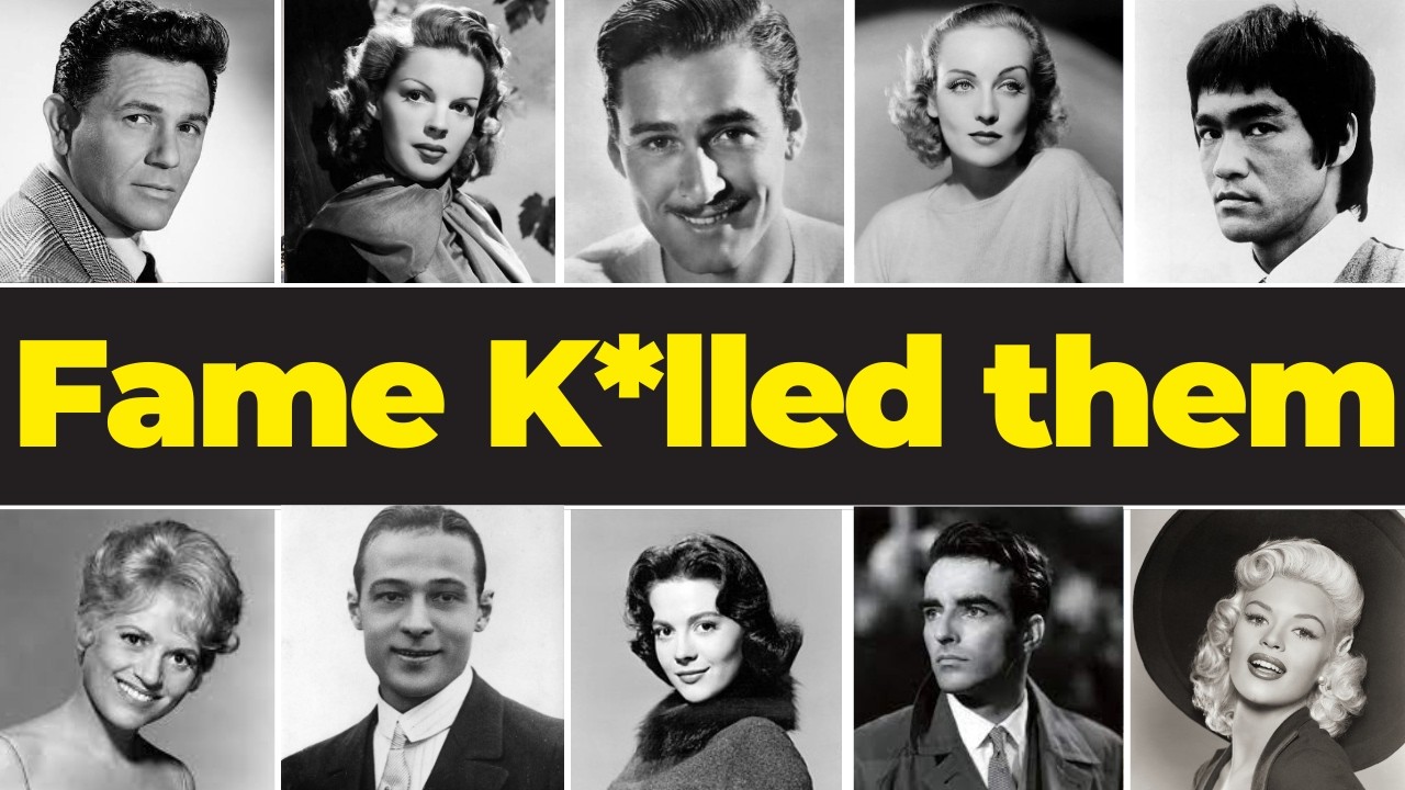 Golden Age Actors Who Died At The Peak Of Their Fame - YouTube