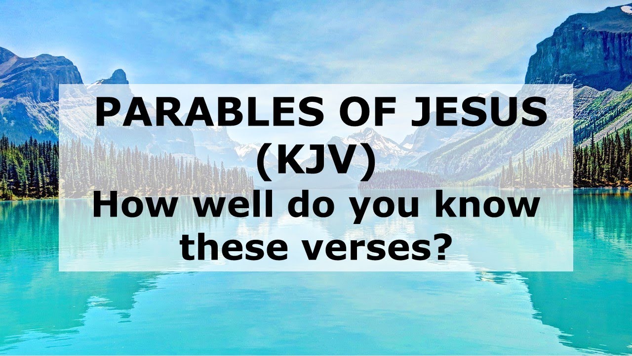 Bible Quiz Test Your Knowledge - Parables of Jesus - YouTube