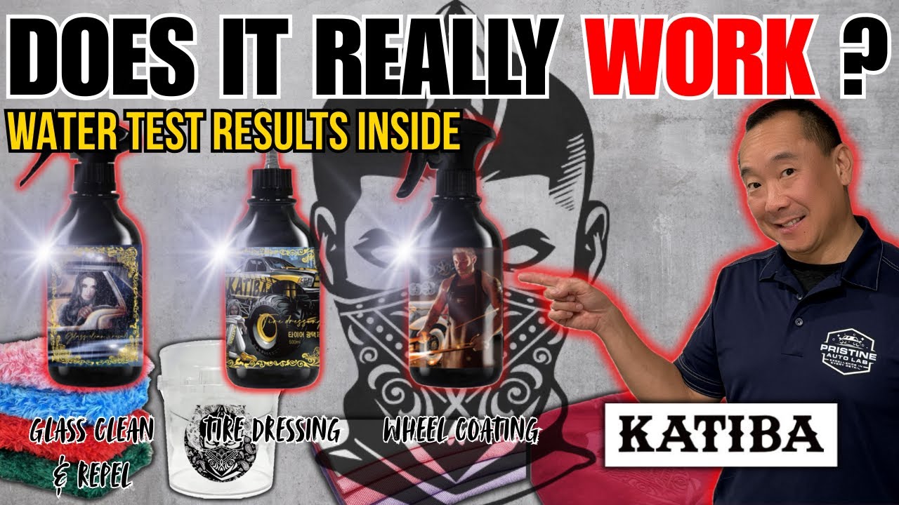Do KATIBA Products Really Work? (Wheel Coating, Tire Dressing & Glass ...
