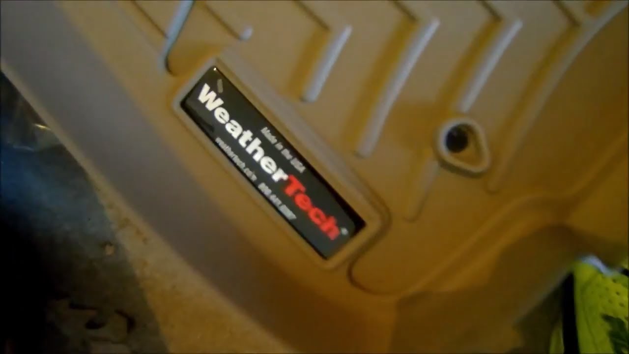Weathertech Floorliner Unboxing, Review & Installation By MrAlanC - YouTube