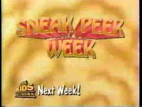 1992 Fox Kids Sneak Peak Week 20sec promo - YouTube
