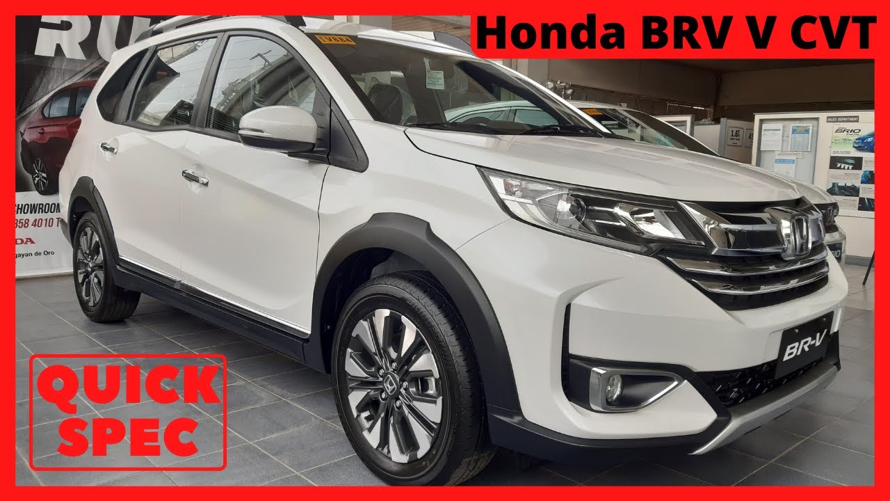 Honda BRV 1.5 V CVT QuickSpec - YouTube
