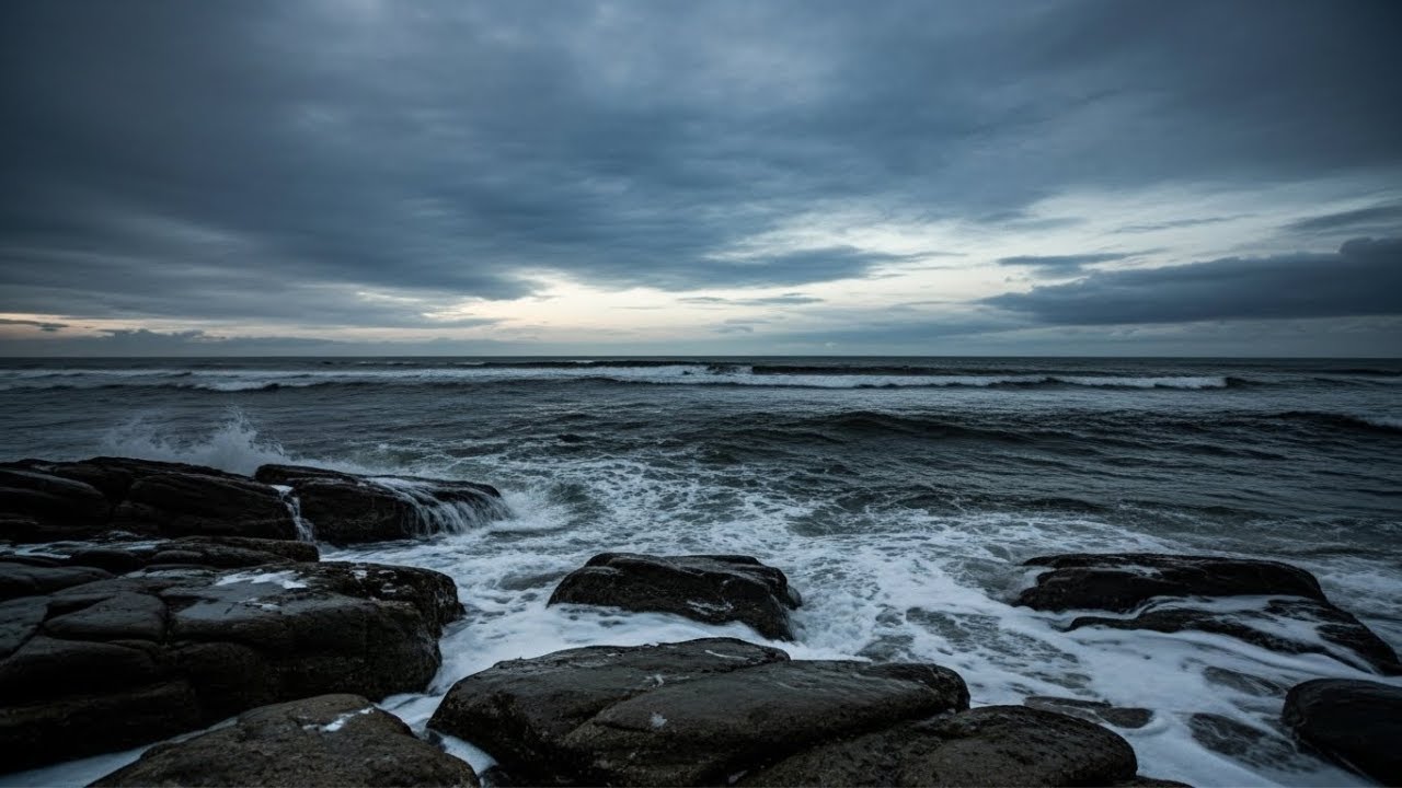 🌊 6 Hours Night Ocean Waves to Quiet Inner Noise, Calm Emotions, and ...