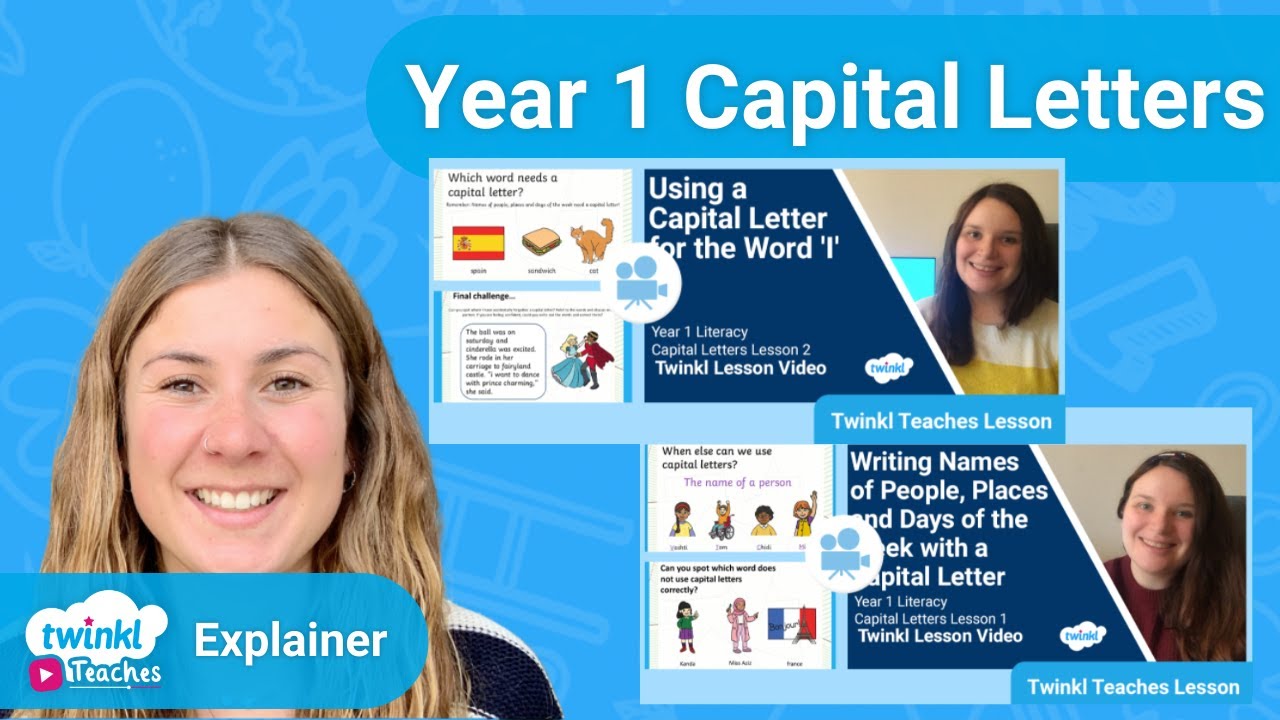 Teaching Year 1 Capital Letters - YouTube