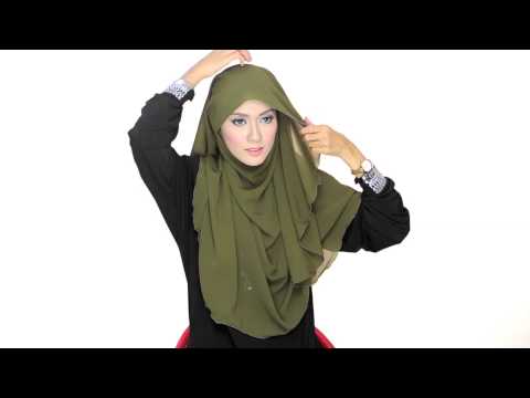 Shawlbyvsnow : Hijab Tutorial 3 with VS Essential Scarf XL
