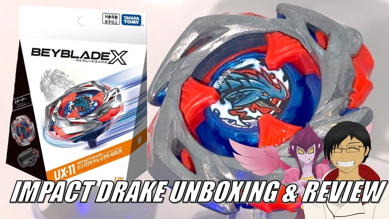 My New Favorite Beyblade! Impact Drake 9-60 LR Starter Review + Combo ...