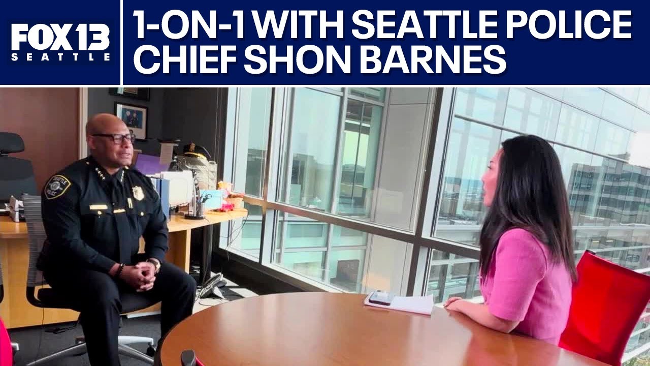 One-on-one with Seattle Police Chief Shon Barnes | FOX 13 Seattle - YouTube