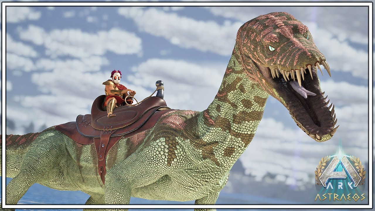 We Get Lucky Taming These Electrifying Nothosaurus !! | Ark Astraeos ...