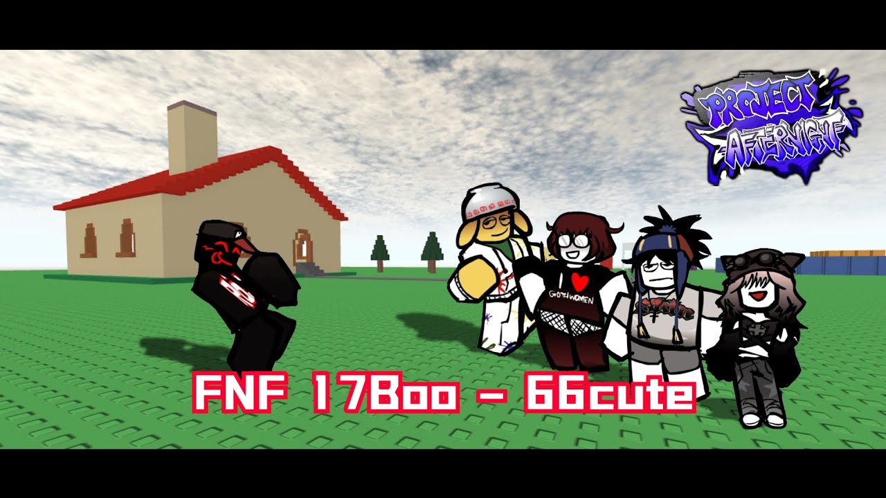 Roblox | Project Afternight | FNF 17Boo - 66Cute - YouTube