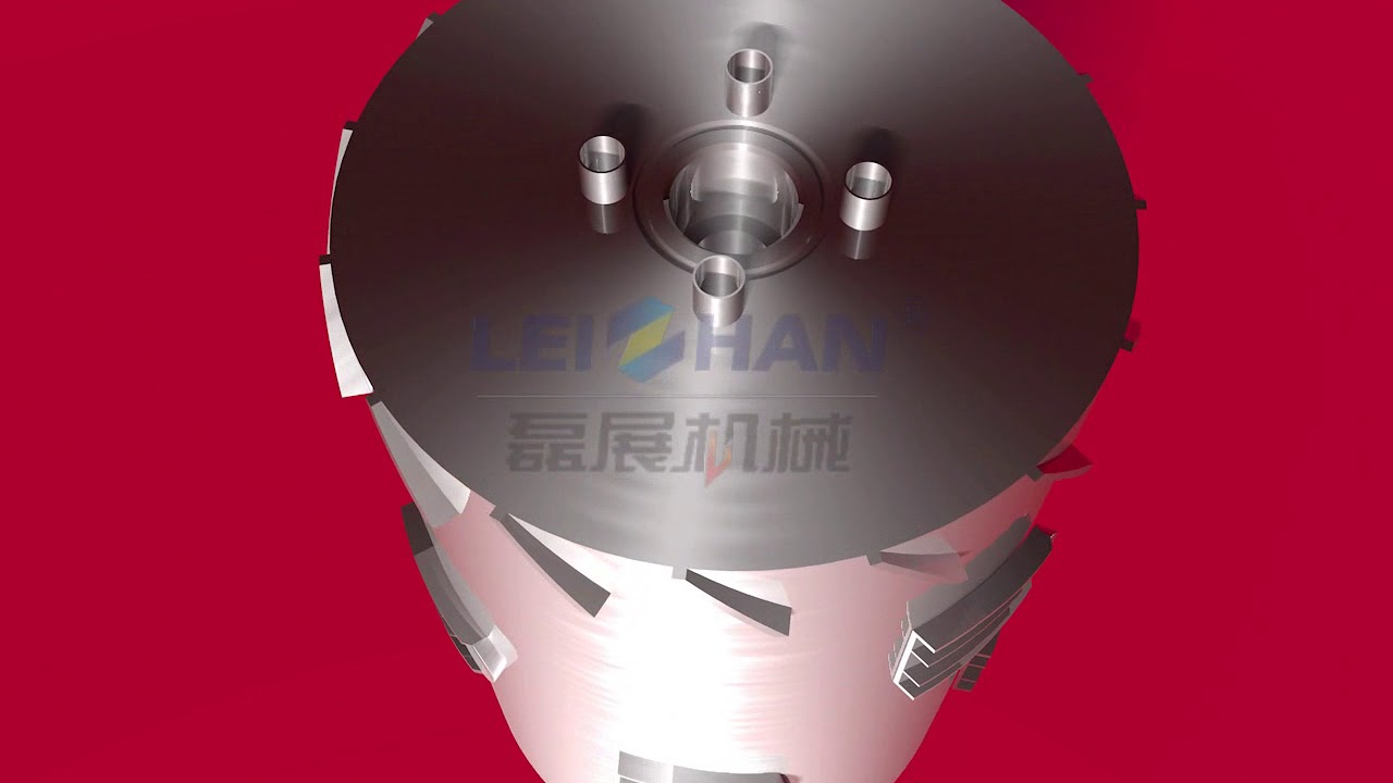 Pressure Screen Rotor & Blades for Handling Paper Pulp - YouTube