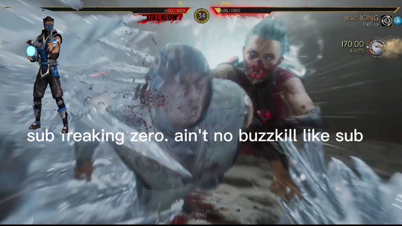 MK11 I HAVE A SPECIAL HATE FOR SUBZERO. FROST IS BETTER - YouTube