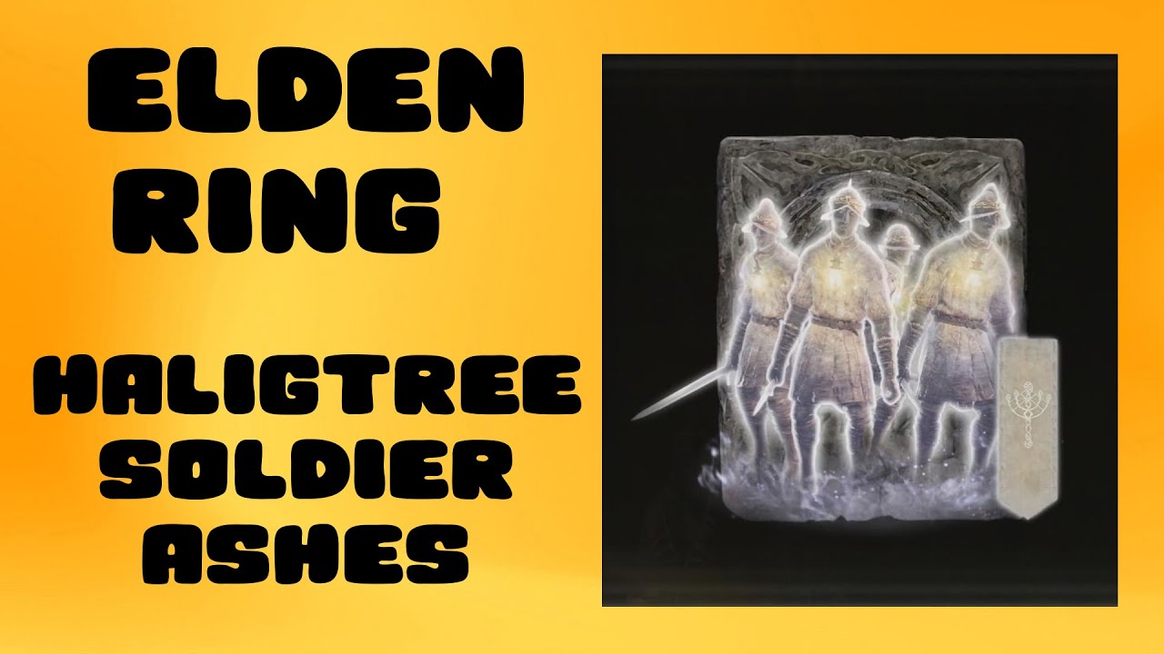ELDEN RING Haligtree Soldier Ashes Summon Location - YouTube