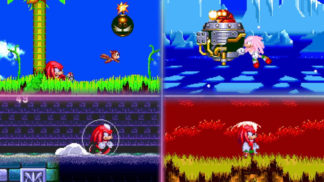 Sonic 3: Modgen Modern Knuckles - YouTube