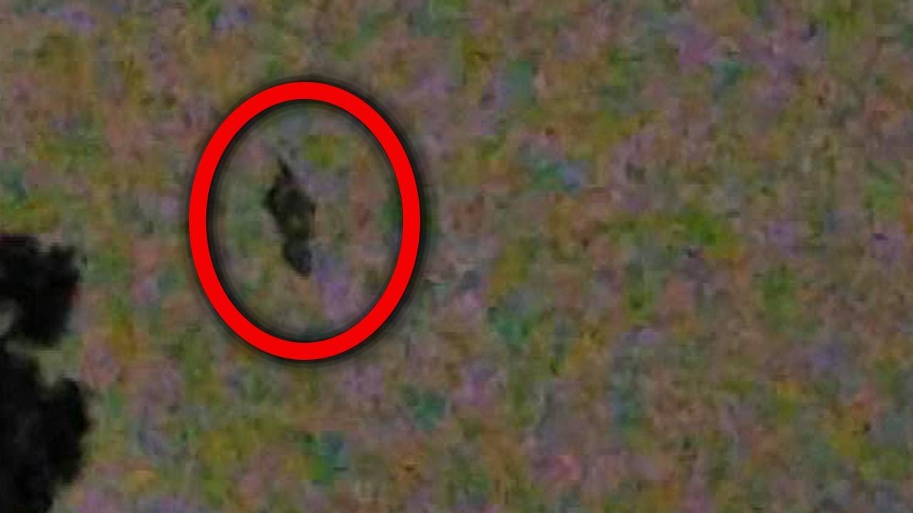 Is That Jesus? Man Sees Strange Figure in Sky - YouTube