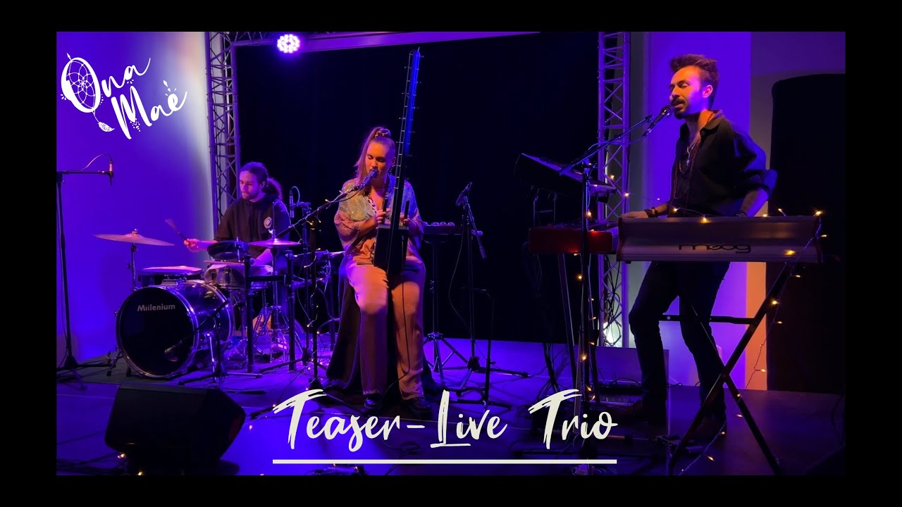 "Voix et Voyage" Teaser-Live TRIO Ona Mae - YouTube