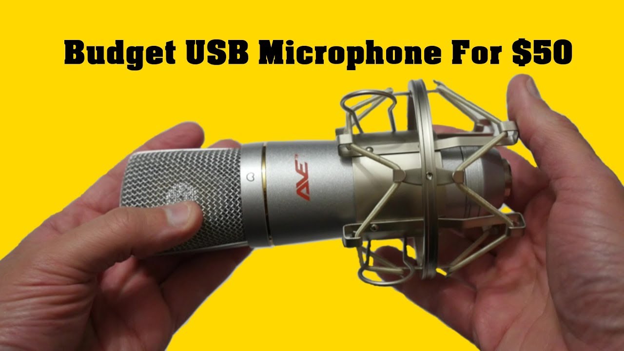 Voxcon AVE USB microphone - Unboxing - YouTube