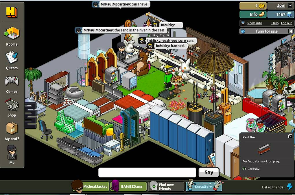 Two Guys Playin' Games - Habbo Hotel - YouTube