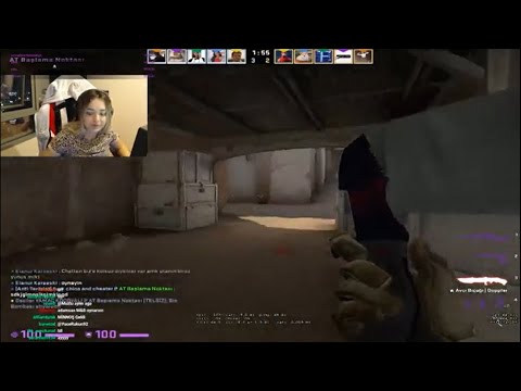 ELANUR PLAYS CS:GO! (SHE'S A LEGENDARY AWP PLAYER)
