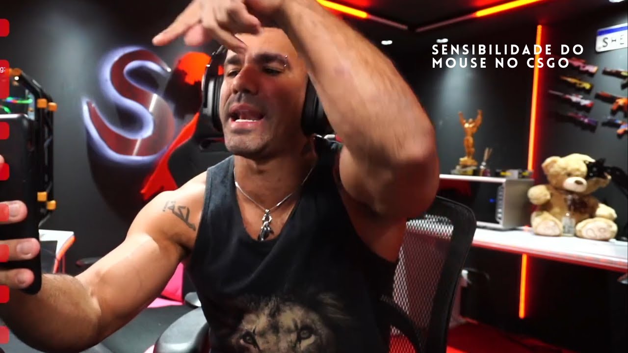 SHEVI EXPLICANDO SOBRE SENSIBILIDADE DO MOUSE NO CSGO - YouTube