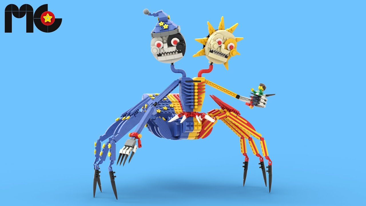LEGO SUN AND MOONDROP DAYCARE ATTENDANTS SPIDER - YouTube