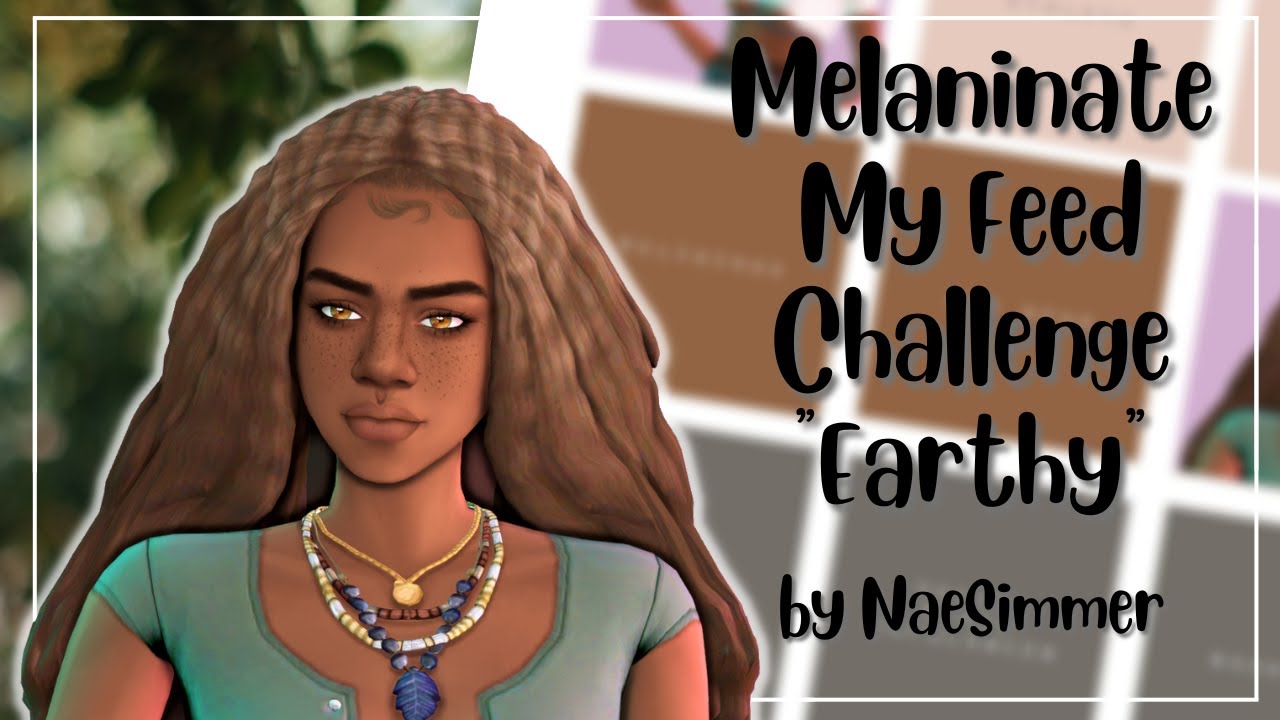 How To Melaninate Your Feed | Earthy CAS Video | The Sims 4 - YouTube