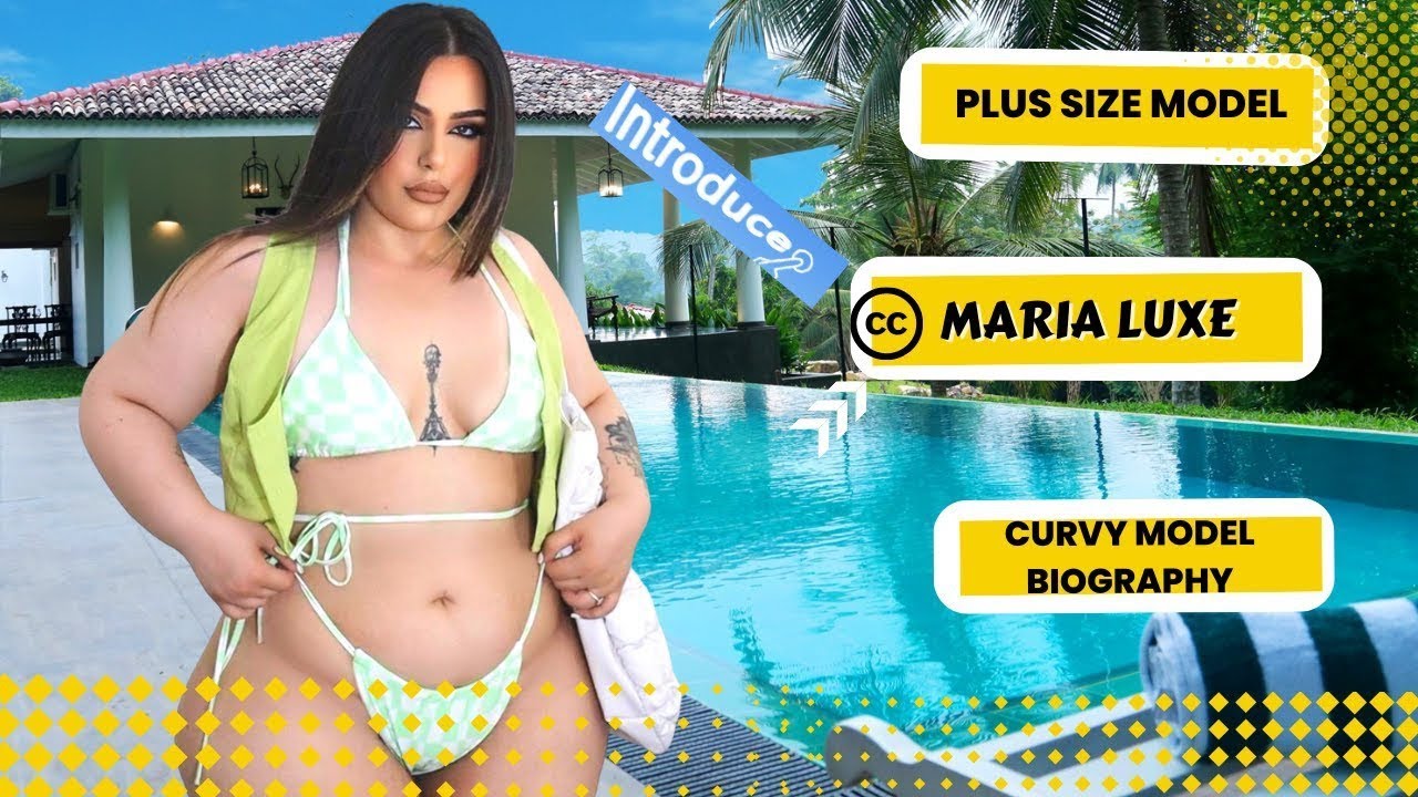 Maria Luxe biografía modelo plus size de moda y una blogger popular y Estrella de Instagram ...