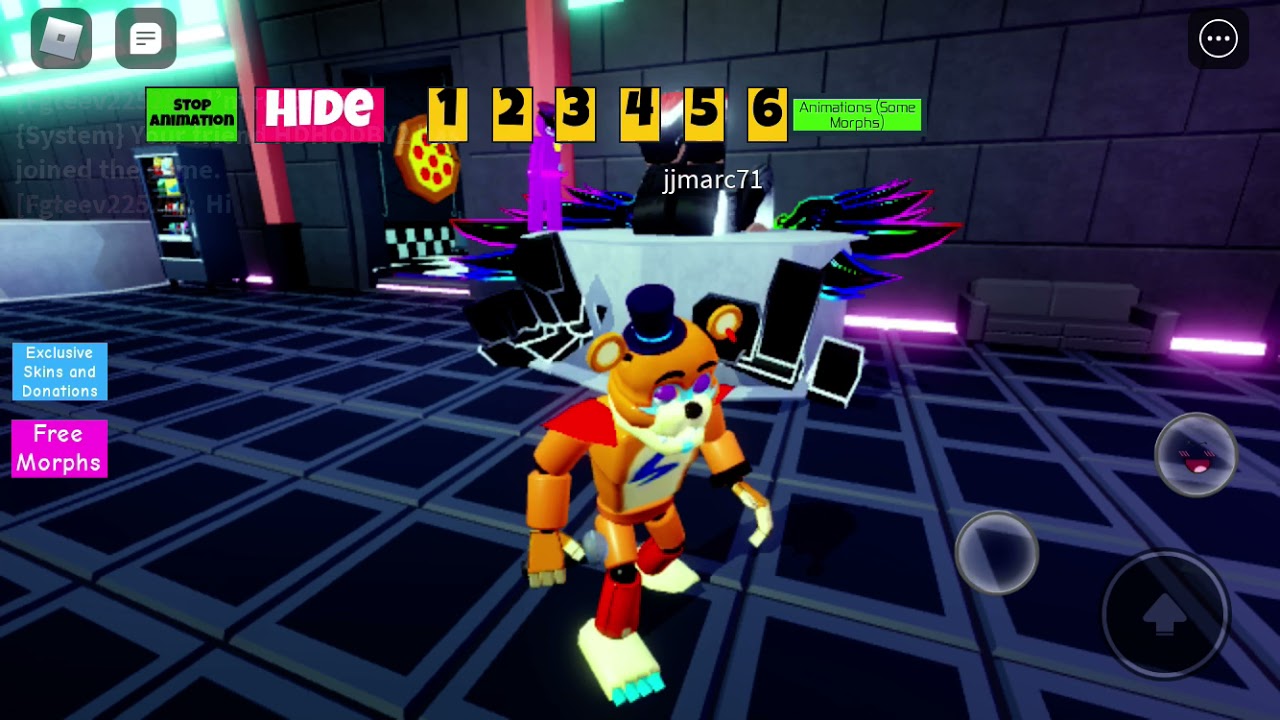 Roblox Fnaf Security Breach character and map - YouTube