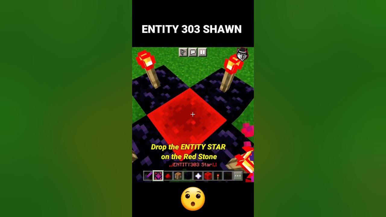 How to Spawn ENTITY 303 in Minecraft PE #shorts - YouTube
