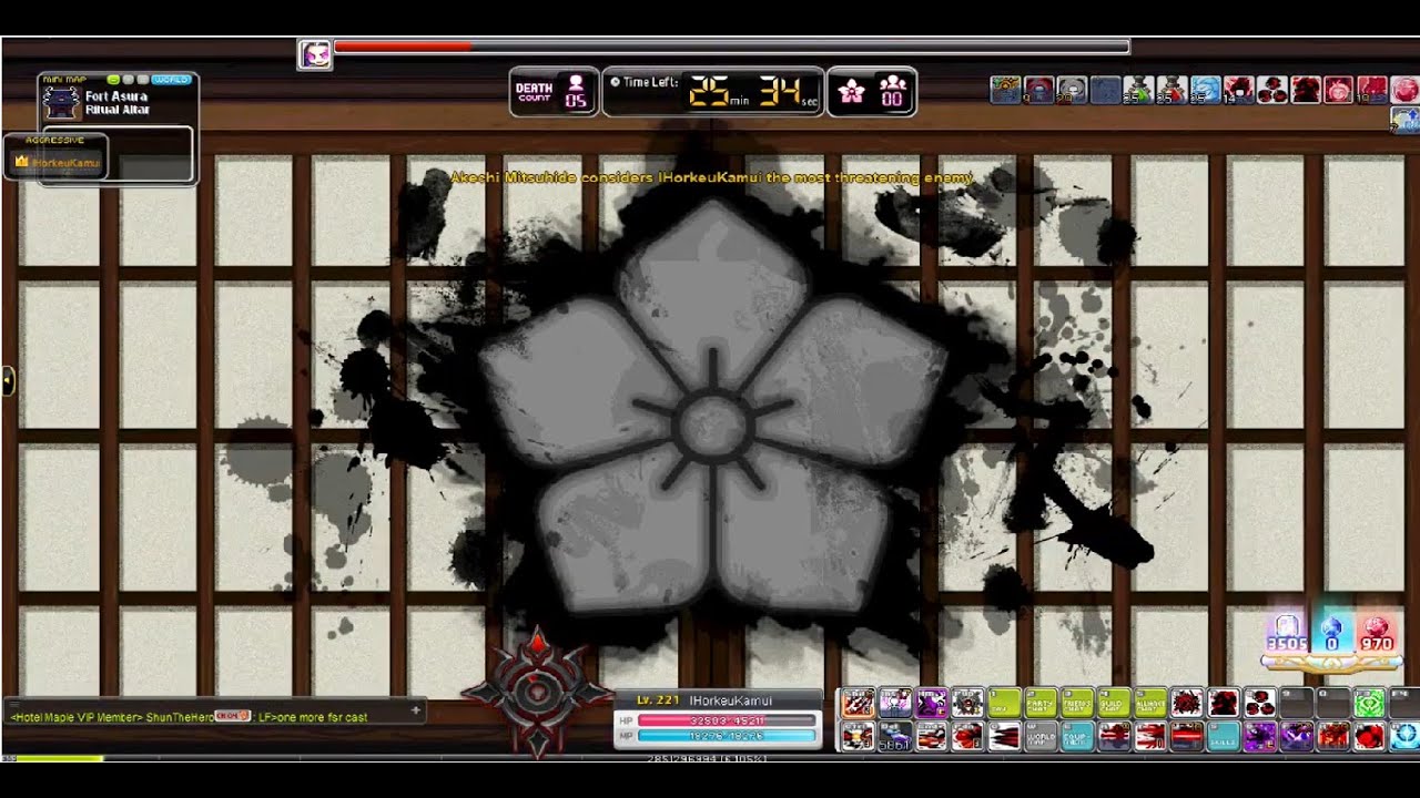 [Maplestory GMS] Elysium Kain vs Mitsuhide Akechi - YouTube