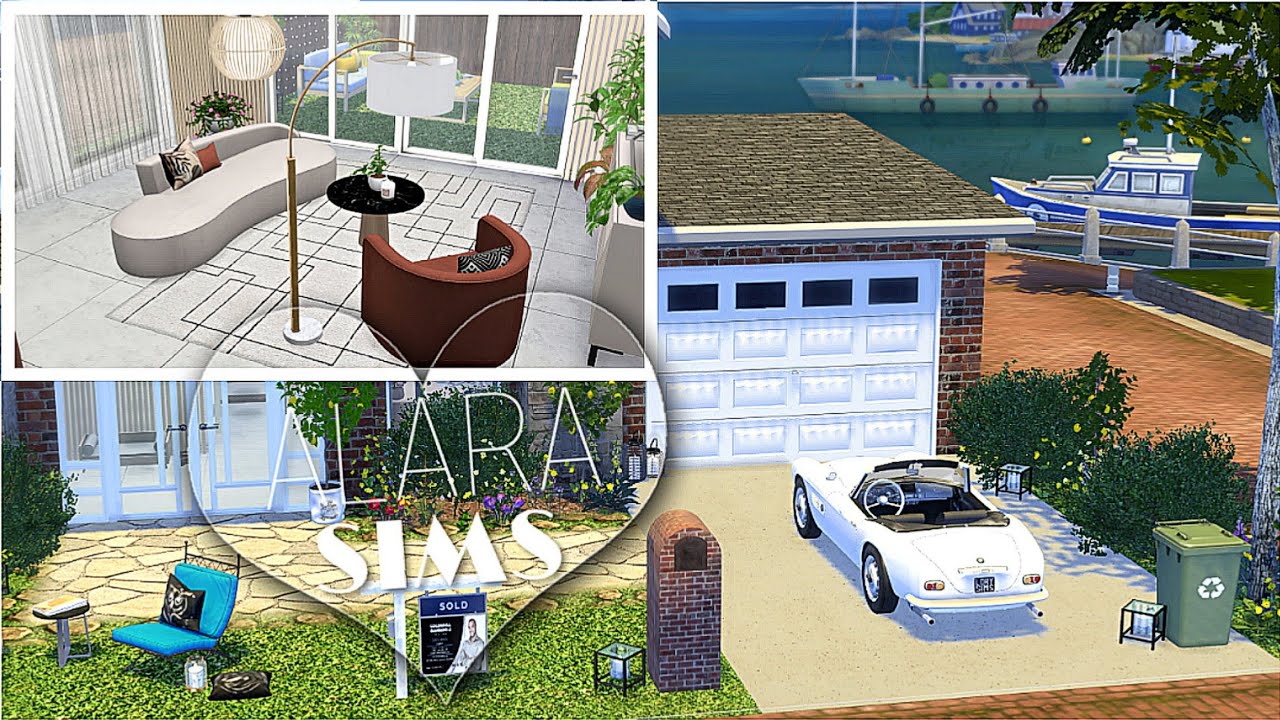 REALISTIC TWO-STOREY HOUSE ‖ The Sims 4 ‖+ CC Speed Build ‖ DOWNLOAD ...