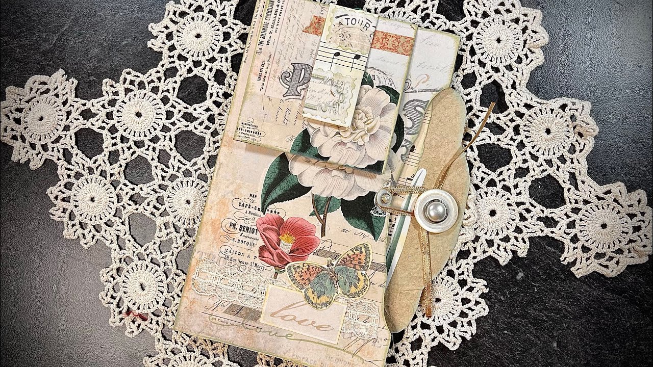 “Ivory Dreams” File Folder Folio Finish and Flip-Through - YouTube