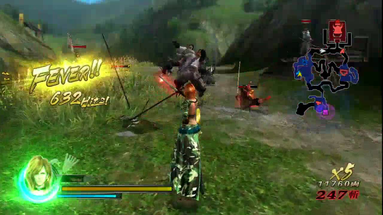 Sengoku BASARA 3 Magoichi Saika Play (1) - YouTube