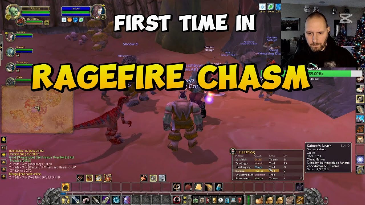 First time playing Ragefire Chasm in #wowclassic on hardcore. - YouTube