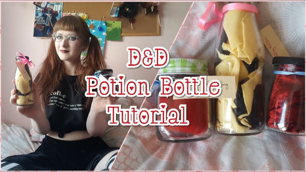 D&D Potion Bottle Tutorial - YouTube
