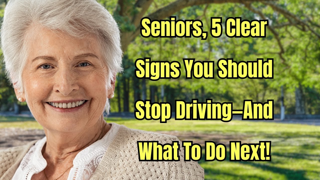 5 Signs It’s Time to Stop Driving And How to Stay Mobile Without a Car ...