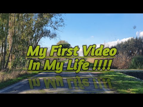 The First Video in my Life , Tour,( Rome to Sezze )