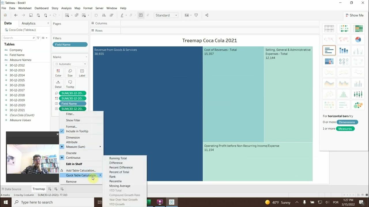 Build a Treemap with Tableau - YouTube