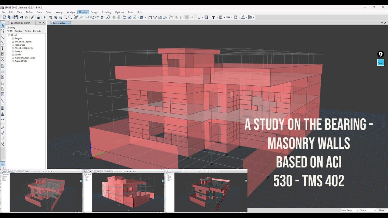 “Advanced Structural Analysis & study of Load-Bearing Brick Masonry ...