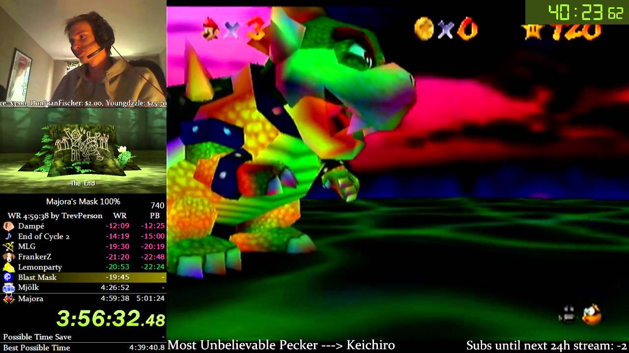 How to kill Bowser in Super Mario 64 (Super Mario 64 speedrunning ...