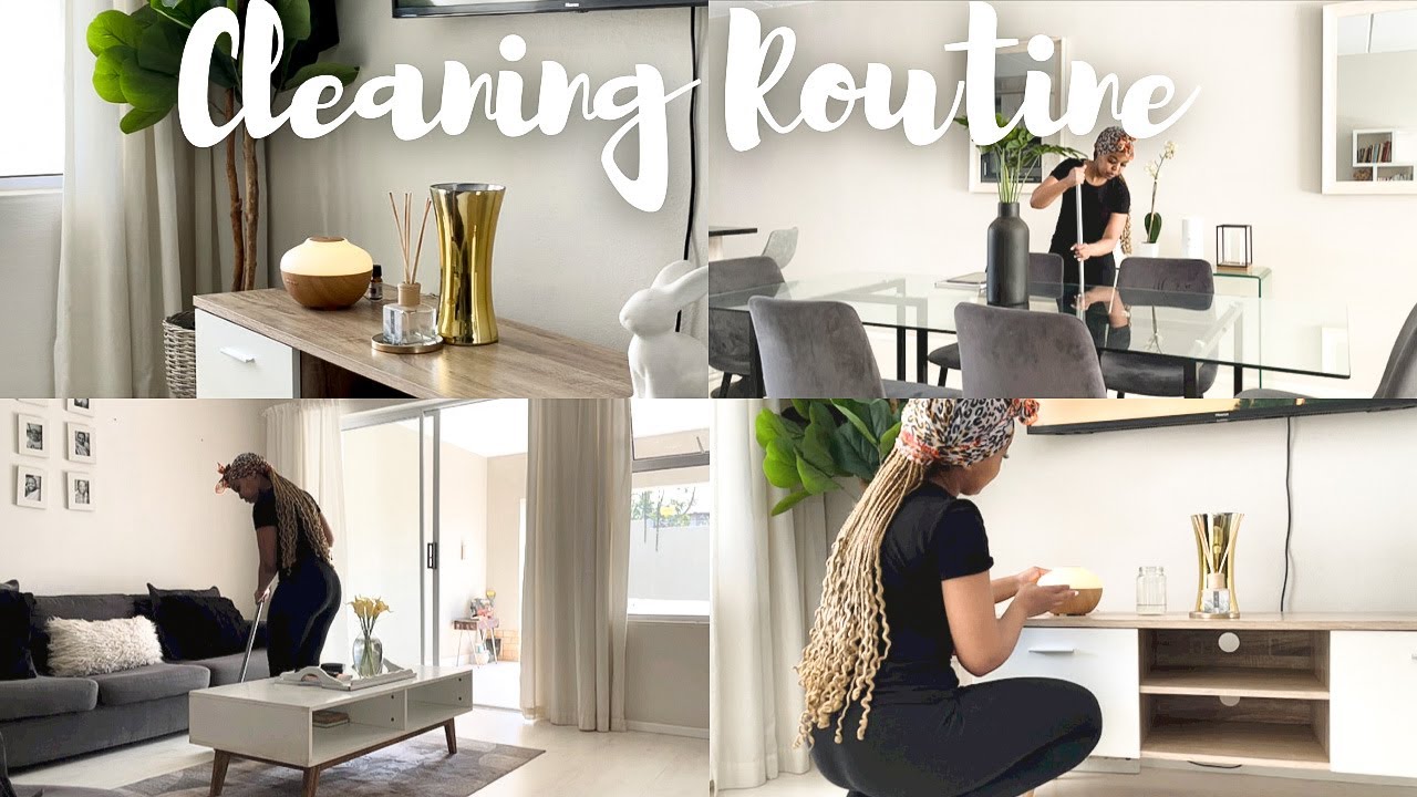 Cleaning Routine | Living Room | Clean with me - YouTube