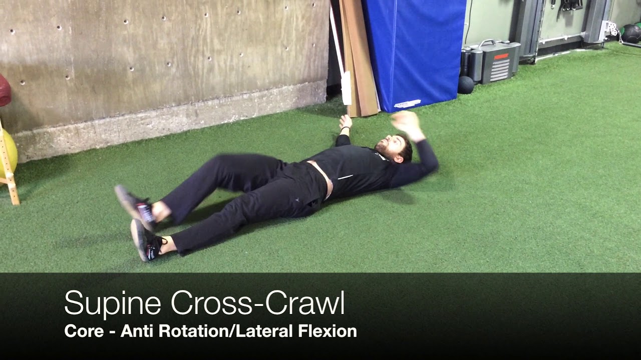 Supine Cross Crawl - YouTube